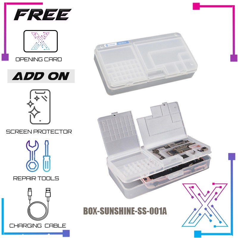 For Kotak Simpanan Repairing Tools Storage Box For Mobile Smartphones ...