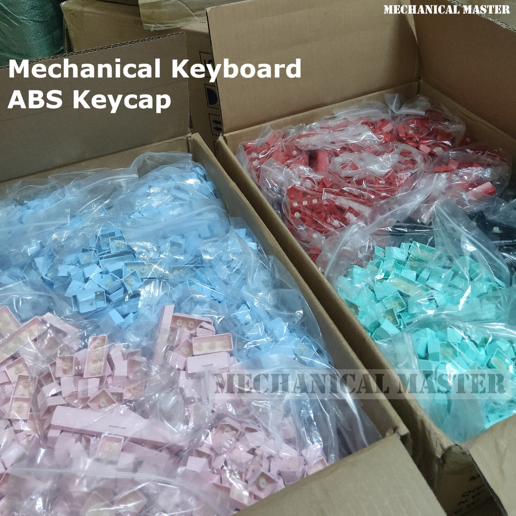 [Promotion] 104 Keys Mechanical Keyboard Double Injection Keycaps ABS ...