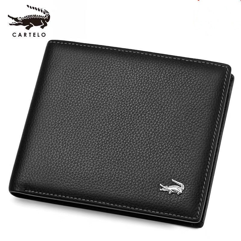 DOMPET PRIA KULIT ASLI BRANDED, DOMPET COWOK TIDUR CROCODILE 1201-12 ...