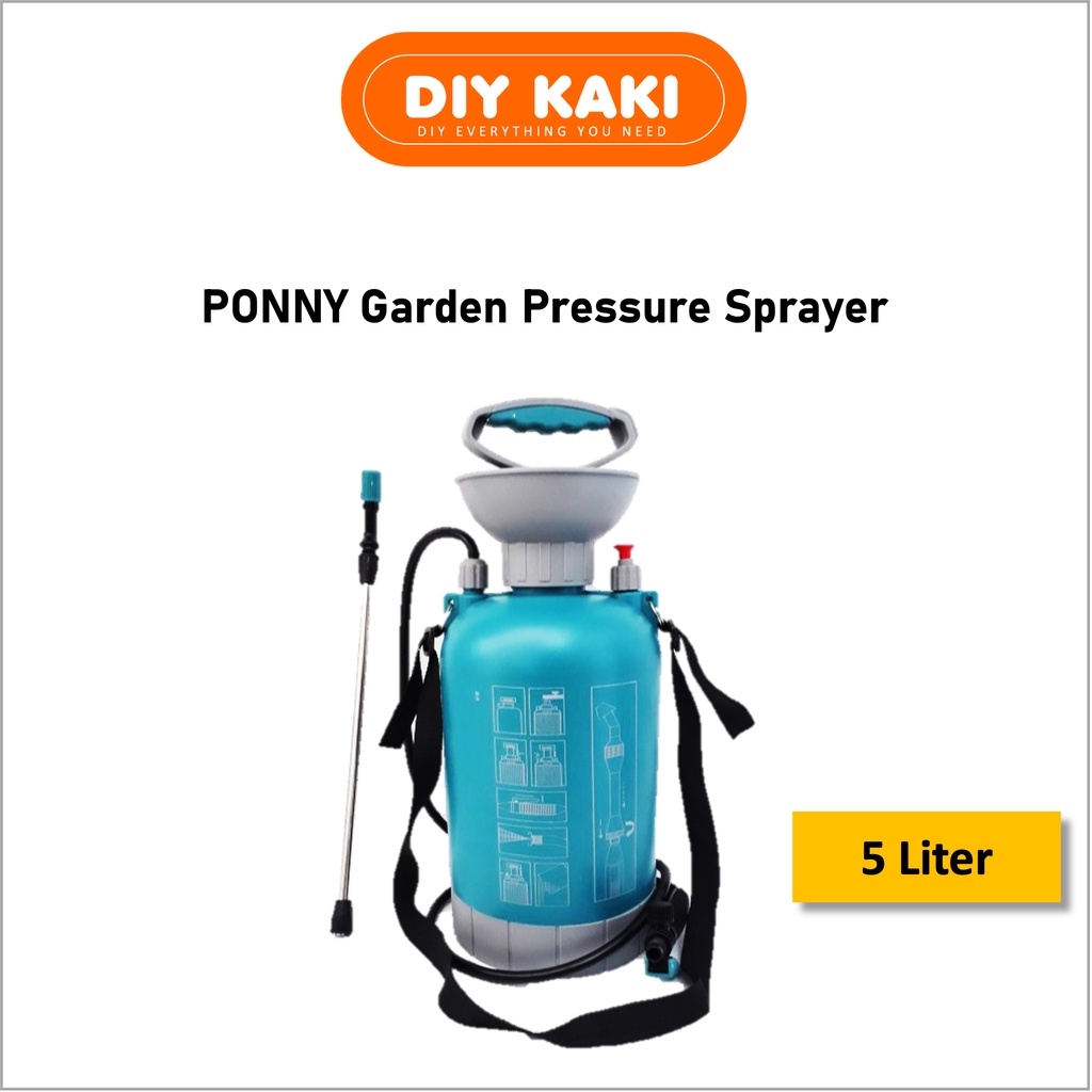20L Elephant Plastic Garden Knapsack Sprayer Pam Racun Penyembur Galas ...