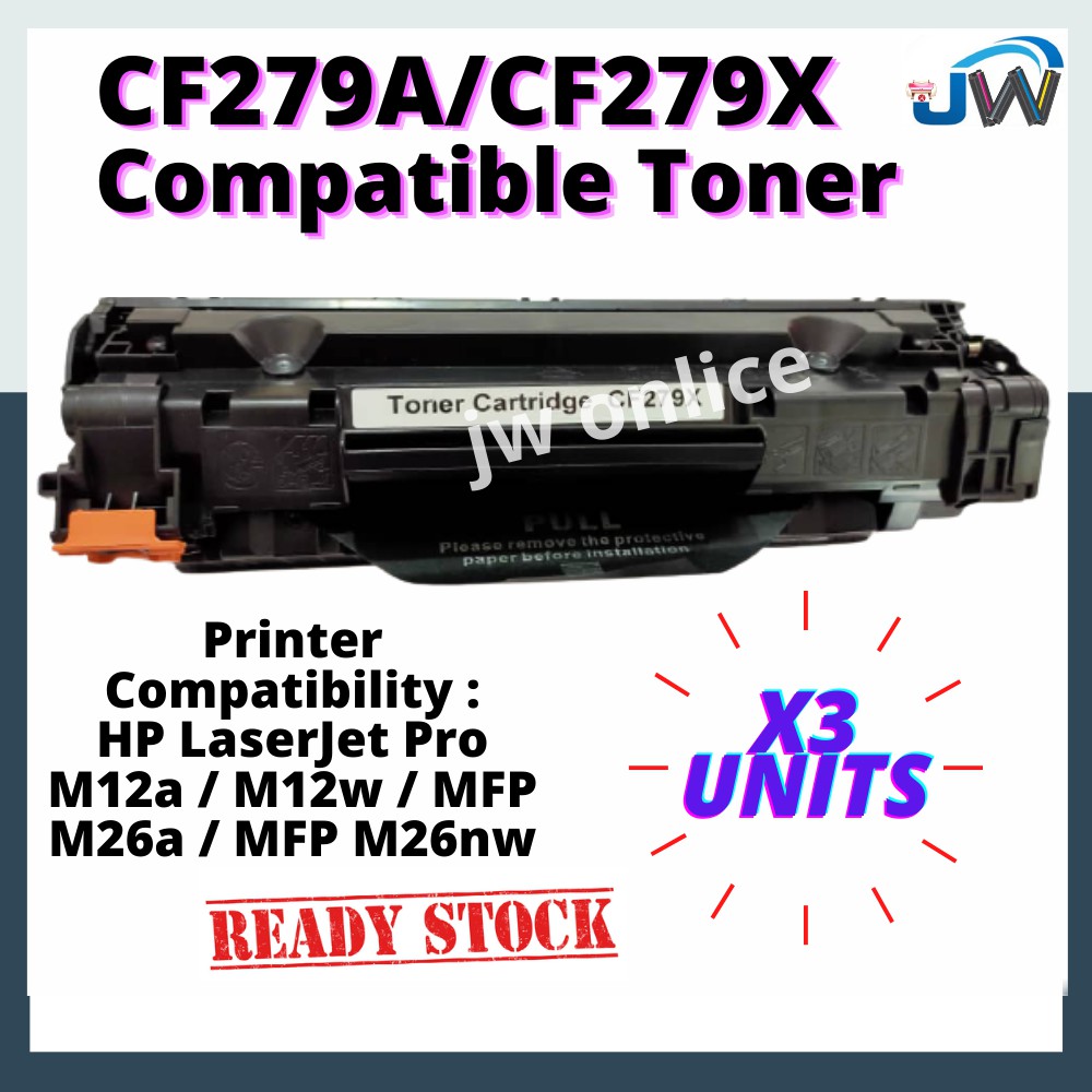 Compatible HP CF279A 79A CF 279A Laserjet pro M12a M12w M26a M26w M26nw ...