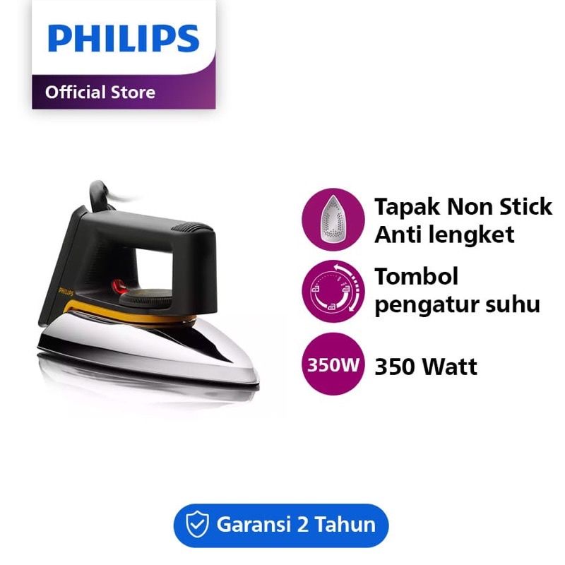 Philips Dry Iron Classic HD1172 | Shopee Malaysia