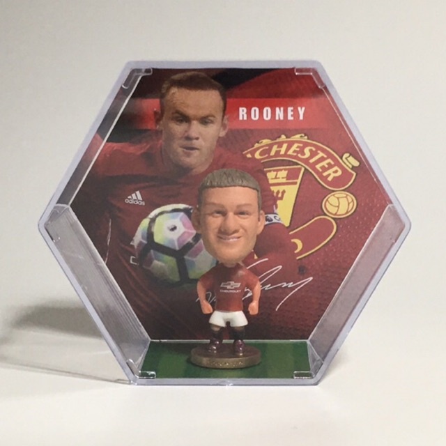 Manchester United Soccer Player Model Wayne Rooney With Acrylic Box ...
