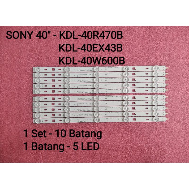 (Ready Stock) KDL-40R470B / KDL-40EX43B / KDL-40W600B / KDL-40R480B ...