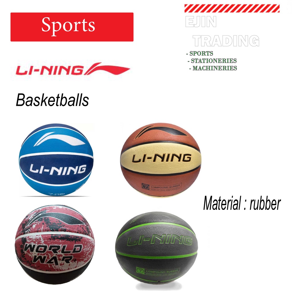 LI-NING BASKETBALL No.7 | Shopee Malaysia