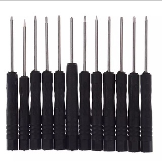 Mini Screwdriver 12pcs screw driver high quality pemutar skru kecil for ...