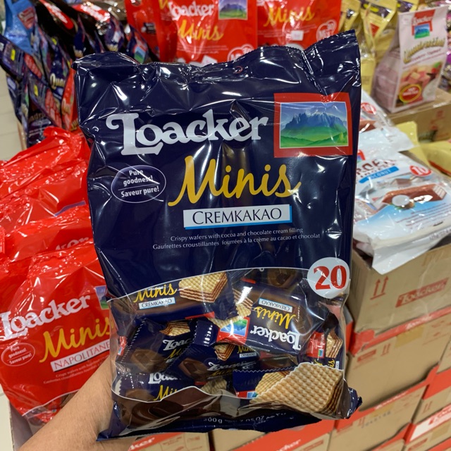 🔥🔥Loacker Minis Cremkakao 200g | Shopee Malaysia