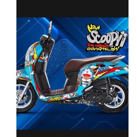 Scopi FI Motorcycle DECAL STICKER 2016/2020 Design Can Request | Shopee ...