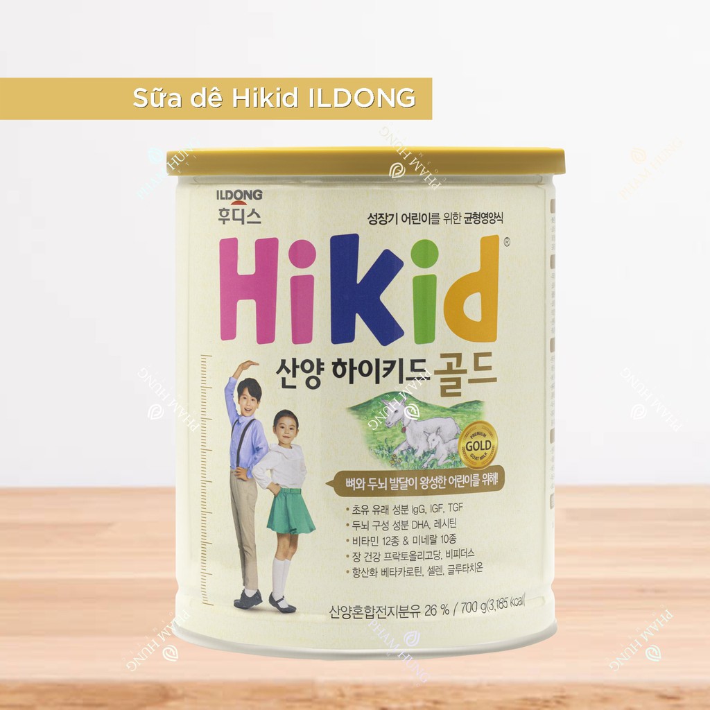 Hikid GOLD ILDONG GOAT MILK KOREA 700G BOX | Shopee Malaysia