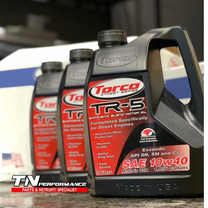 TORCO TR-5 10W40 Semi Synthetic Engine Oil (4 LITERS) | Shopee Malaysia