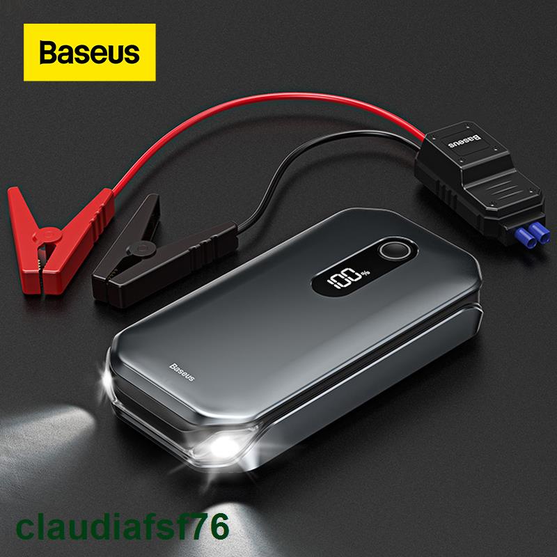 Baseus 1000A Car Jump Starter Power Bank 12000mAh Portable Battery ...