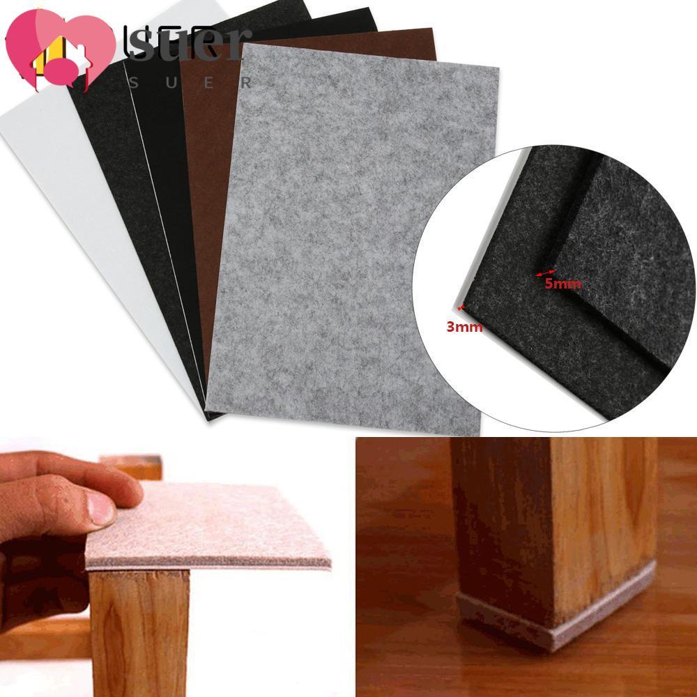 SUER Home Furniture Leg Felt Pads Wear-resisting Anti Noisy Anti-slip ...