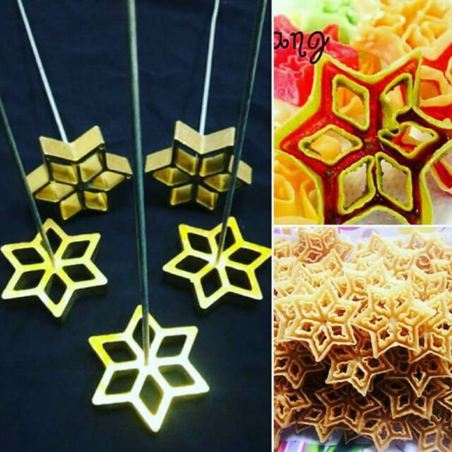 Acuan Kuih Goyang Bintang Tembaga | Shopee Malaysia