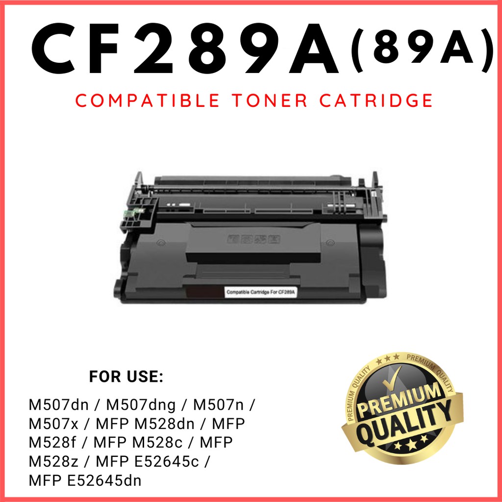 CF289A Compatible Toner 89A HP89A CF289X 89X For HP LaserJet Enterprise ...