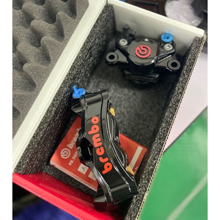 BREMBO STYLEMA ORIGINAL 100% GLOSSY BLACK P34 CALIPER | Shopee Malaysia