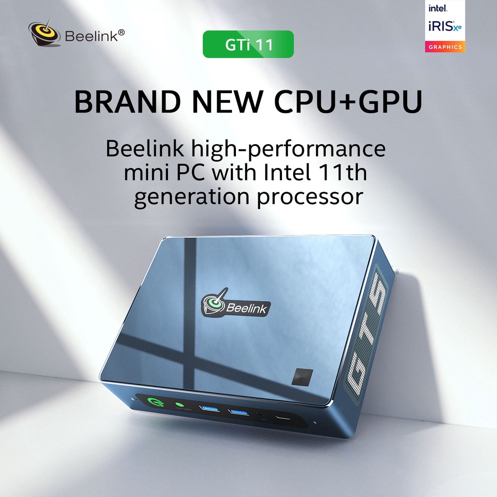 Beelink GTi 11 Gaming Mini PC Intel 11th Core i5 1135G7 16GB + 500GB ...