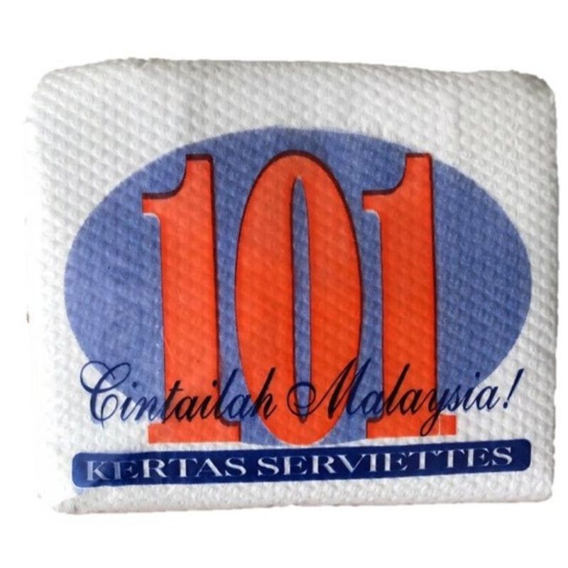 101 NAPKIN SERVIETTE TISSUE 100GMS | Shopee Malaysia