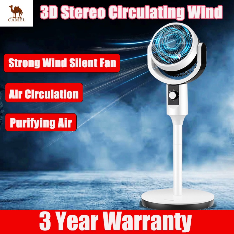 【3 year warranty】Camel 2022 New Air Circulation Fan Stand Fan ...