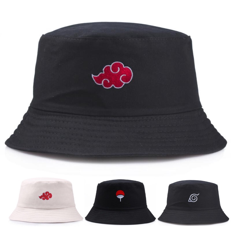 Fashion Cartoon Anime Fisherman Bucket Hat Vintage Sun Outdoor Sports ...