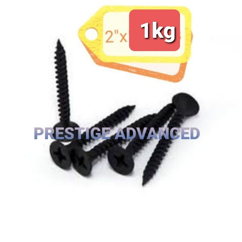 2'' DRYWALL SCREW Quality Black Dry Wall Drywall Screw Driving Counter ...