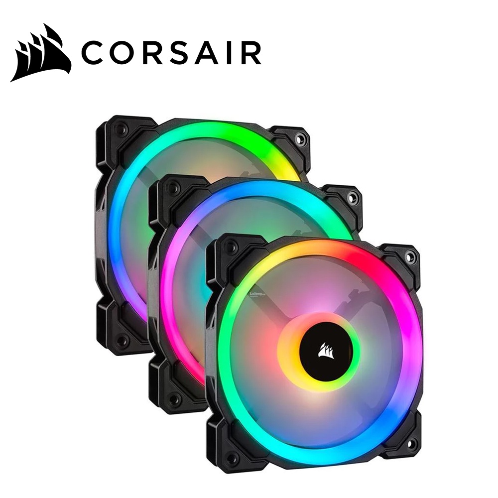 Corsair Icue Ll120 3 Fan Pack With Lightning Node Pro Case Fan - Black ...