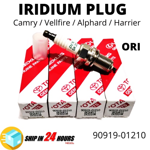 100% ORIGINAL TOYOTA DENSO IRIDIUM SPARK PLUG 90919-01210 SK20R11 ...