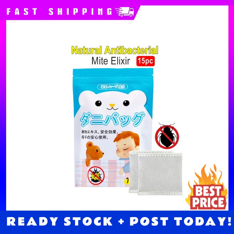Pepijat Dust Mite Killer Natural Herbal Antibacterial Except Bag Women ...