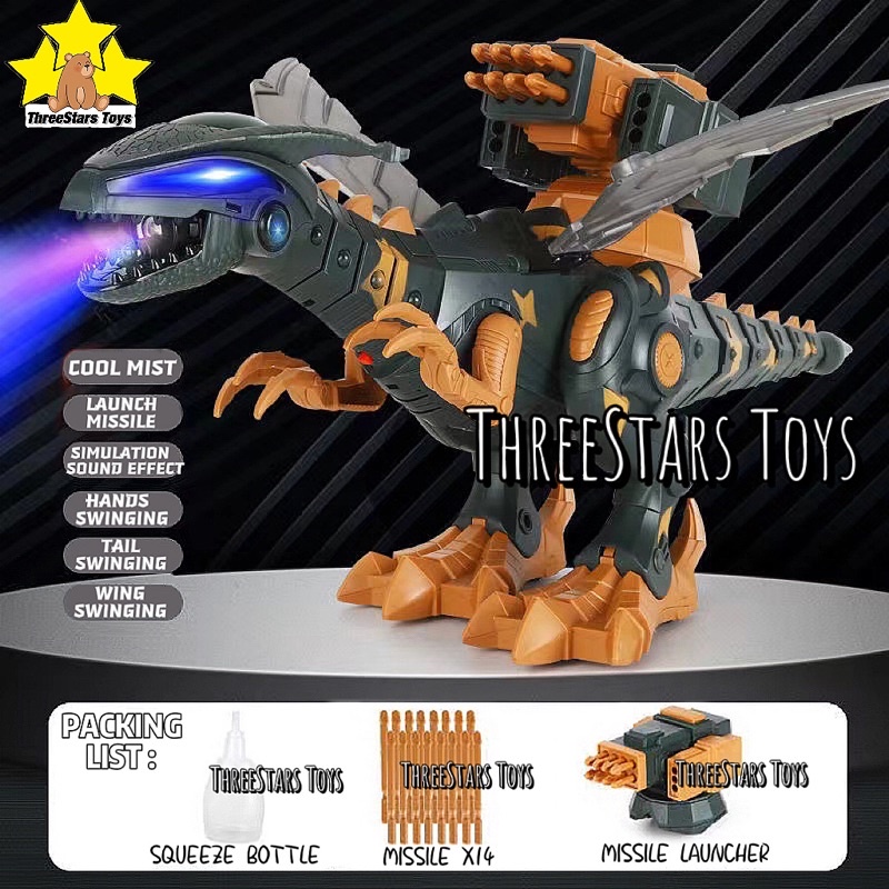 Dinasour Toys Big Size Spray And Missile Mechanical Dinosour Toy ...