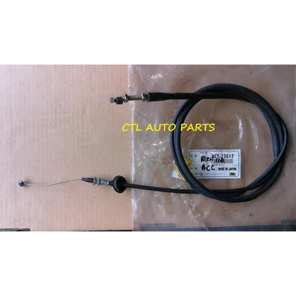 TOYOTA HIACE VAN RZH11 model petrol CABLE ACCELERATOR 78150-95J13 ...