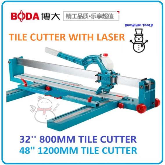 32" 800MM 48'' 1200MM BODA TILE CUTTER WITH LASER PEMOTONG JUBIN, HC1 ...