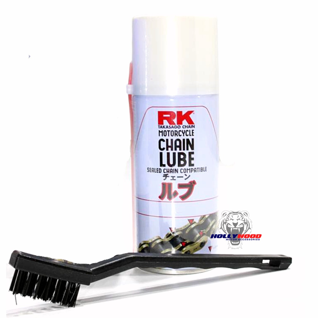 CHAIN LUBE CHAIN CLEANER RK TAKASAGO JAPAN CHAIN BRUSH SPRAY RANTAI ...