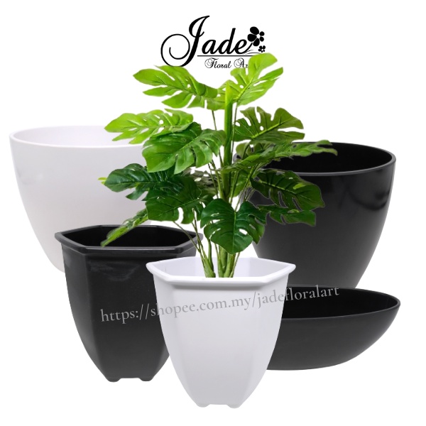 PLASTIC VASE / PLASTIK PASU POKOK / FLOWER POT / PASU BUNGA ORKID ...