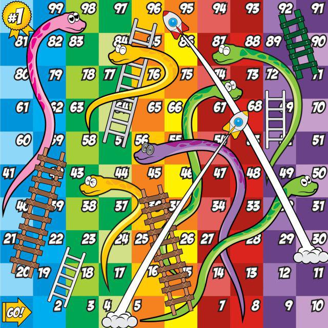 🔥Hot item 🔥Dam Ular gergasi snake and ladders Murah berkualiti ...