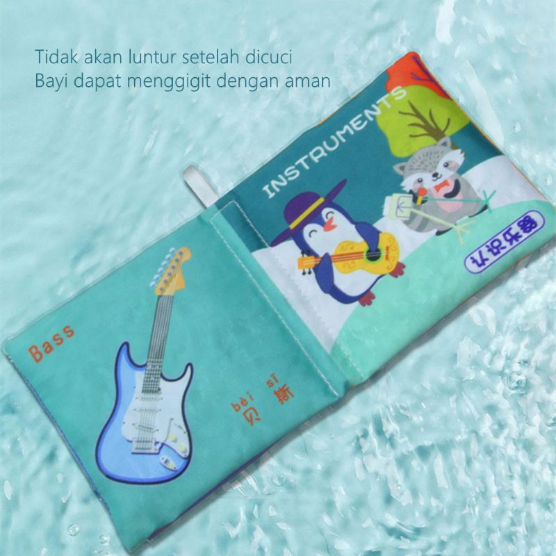 Baby english mandarin soft book equipped with pinyin baby mandarin ...