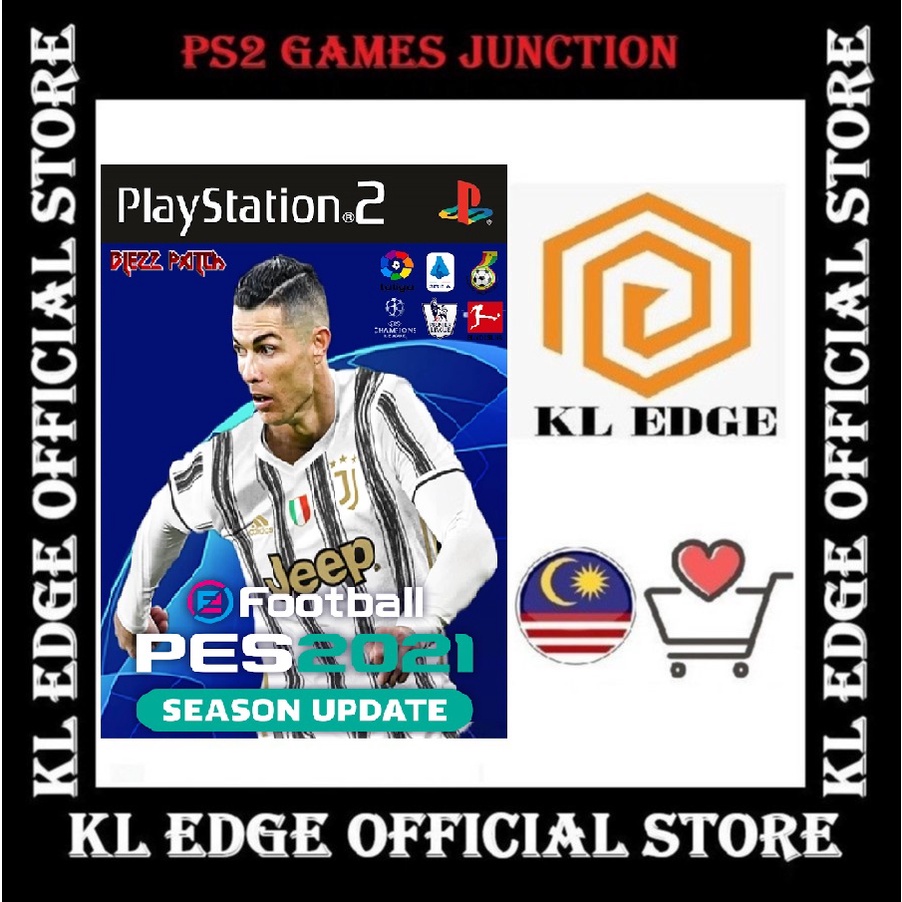 PS2 DVD Game , Pro Evolution Soccer 2021 / PES 2021 Blezz Edition [Blezz Patch] | Shopee Malaysia