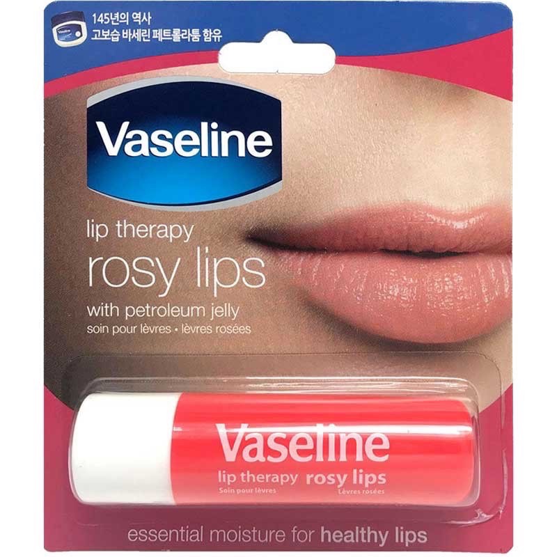 Vaseline Lip Therapy Balm Rosy Lips Korea Stick 4.8G | Shopee Malaysia