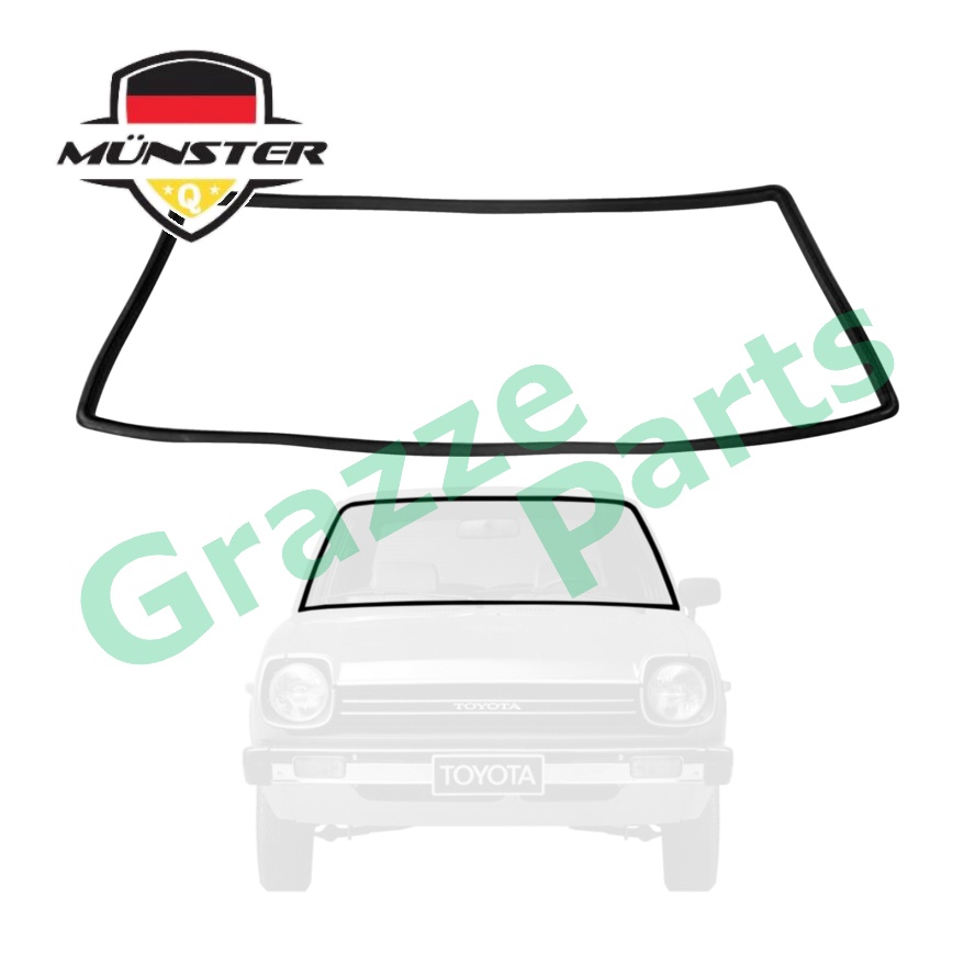 Münster Windshield Windscreen Moulding Rubber Lining Front 56121-10100 ...