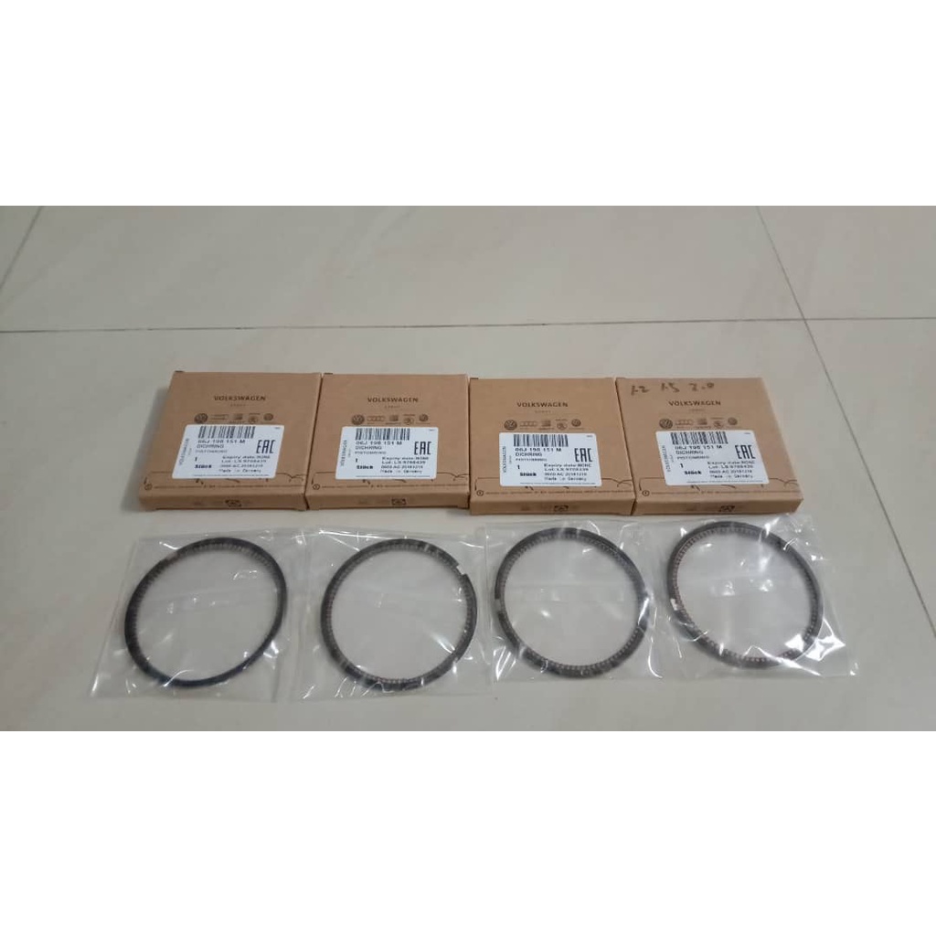 06J198151M 06D198151B PISTON RING SET 1.2X1.5X2.0 EA888 2.0VW PASSAT ...