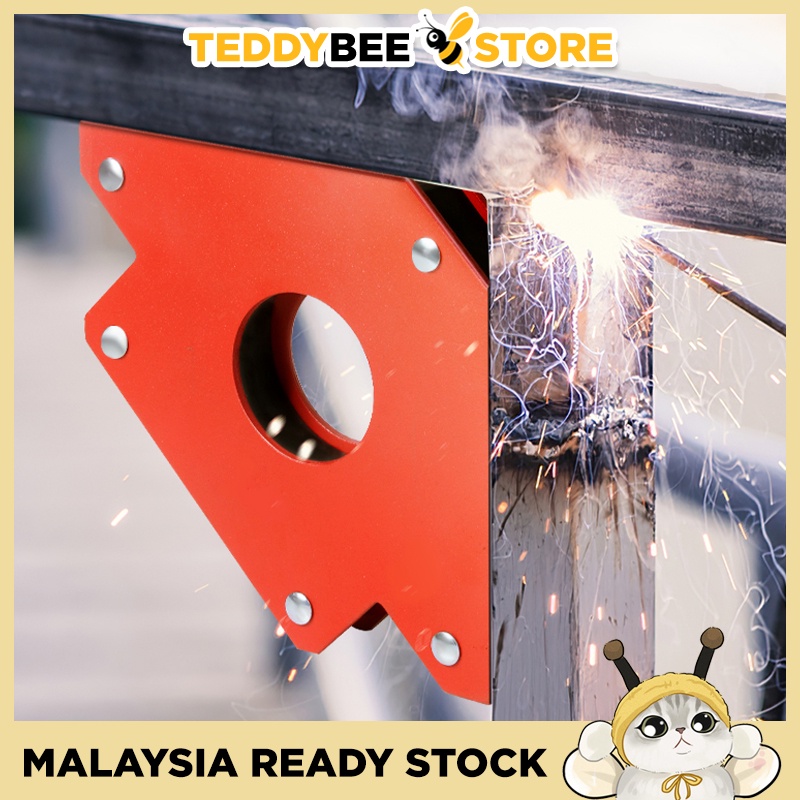 25LB 3" / 50LB 4" / 75LB 5" Magnetic Welding Angle Holder Corner Arrow ...