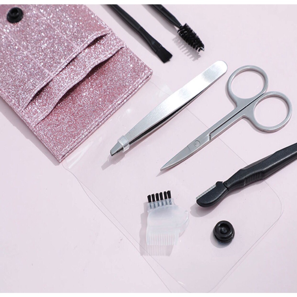 Beautiful Eyebrow shaving kit/ miniso Eyebrow shaping kit set contains ...