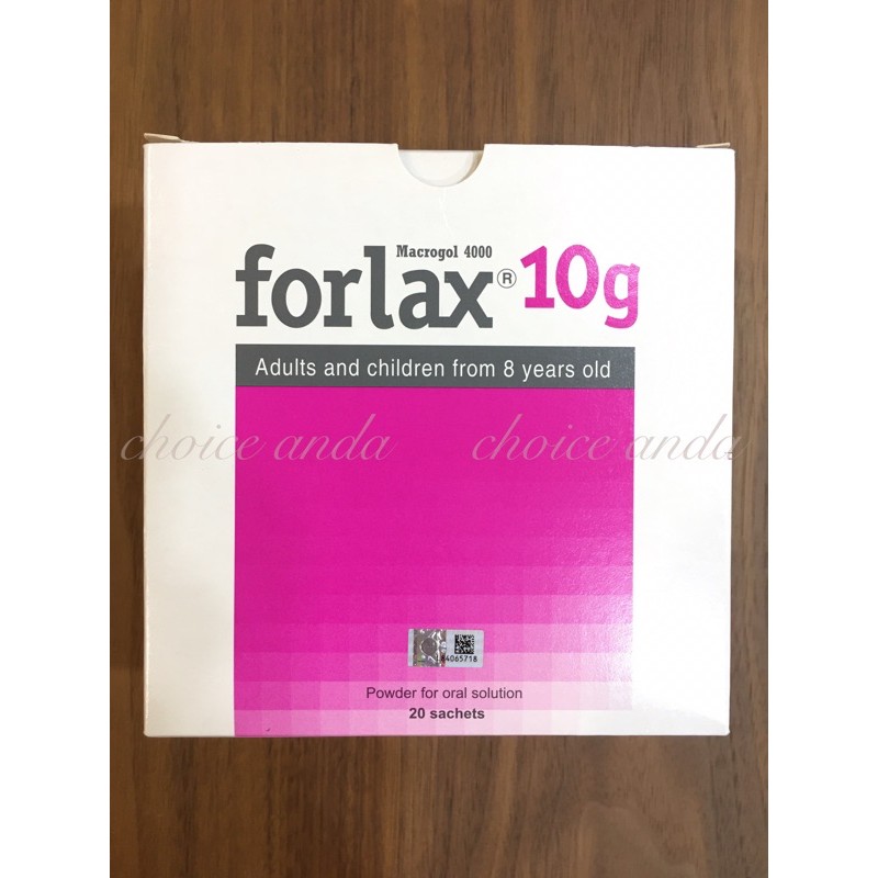 (Expiry date 10/21) Forlax 10g Macrogol 4000, Powder for oral solution ...
