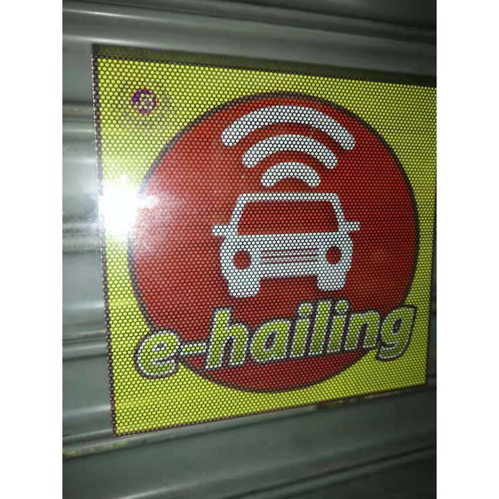 E-Hailing Windscreen Sticker | Shopee Malaysia