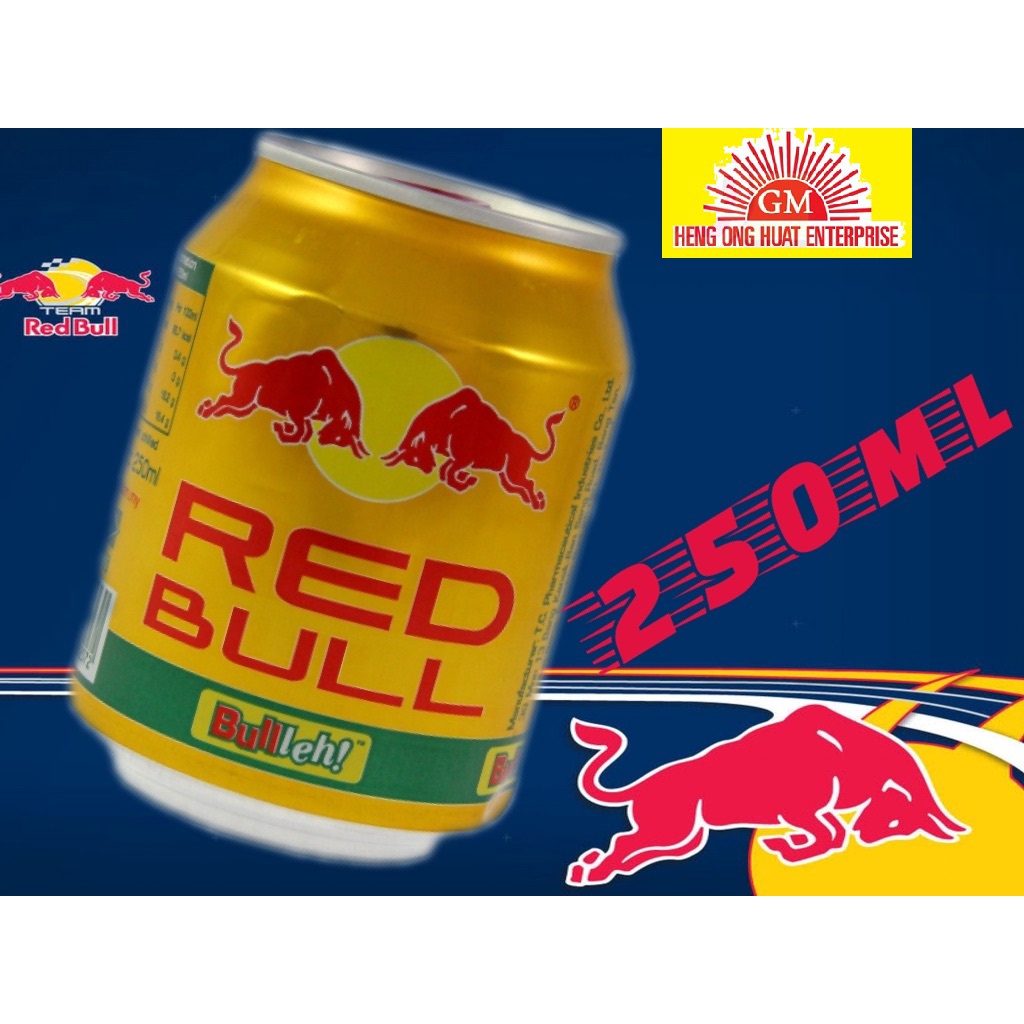 Ready Stock ] Redbull Energy Drink Original Flavour Red Bull 250ml ...