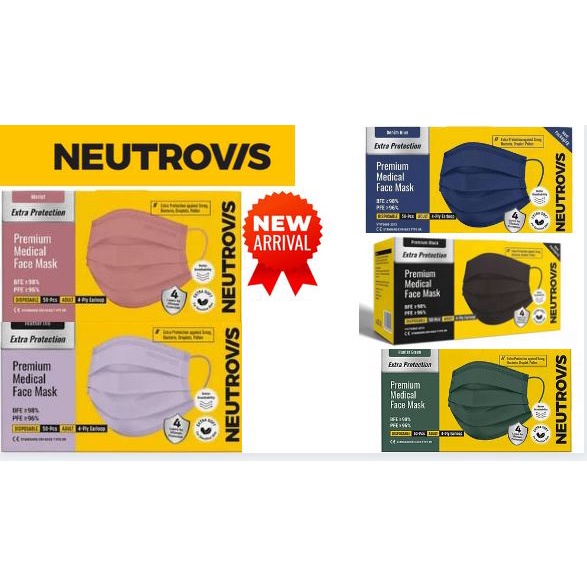 Original Neutrovis Medical Face Mask Premium Medical Face Mask Kids ...