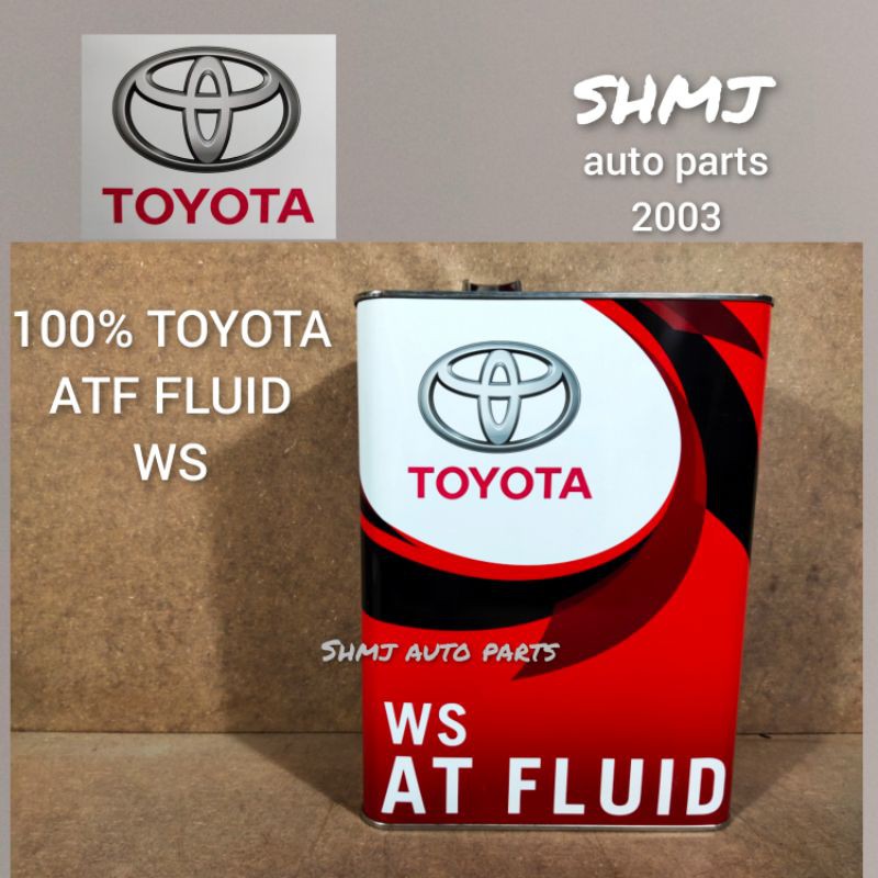 100%TOYOTA ATF FLUID WS MADE IN JAPAN | Shopee Malaysia