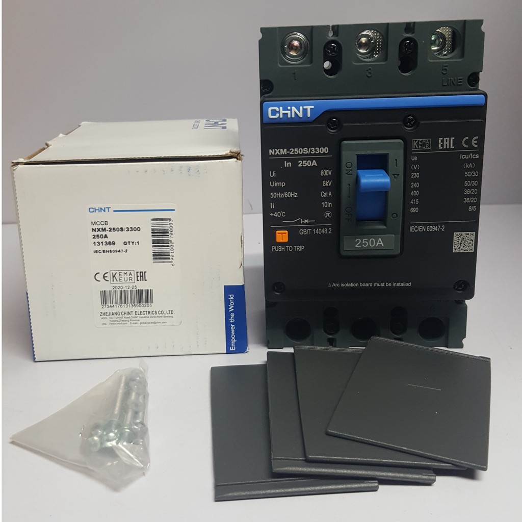 CHINT MCCB 25-250A 25ka 35ka NXM-125S NXM-160S NXM-250S 25A 32A 40A 50A 63A 80A 100A 125A 160A ...