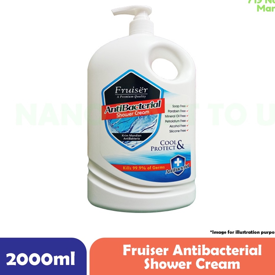 Fruiser Antibacterial Shower Cream 2L(Assorted)Kill 99.9% Gems(06/26 ...