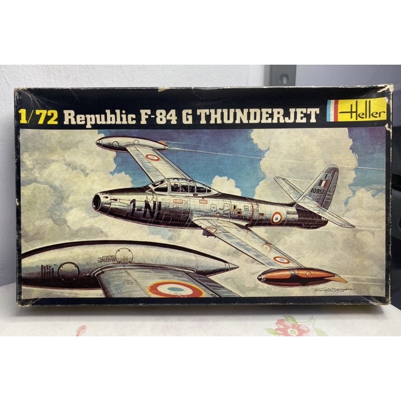 Heller 1/72 Republic F-84 G Thunderjet(N278)(collection item) | Shopee ...
