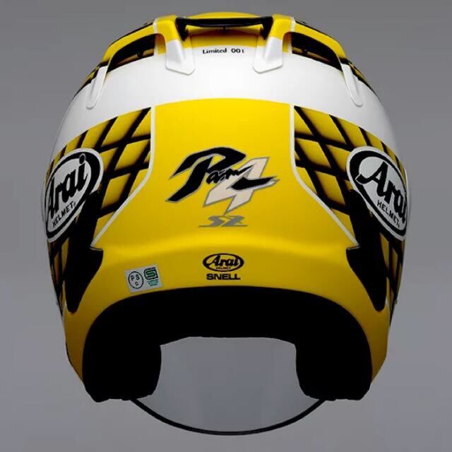 ARAI ORIGINAL💯[READY STOCK]ARAI RAM4 TAIRA YELLOW LIMITED | Shopee Malaysia