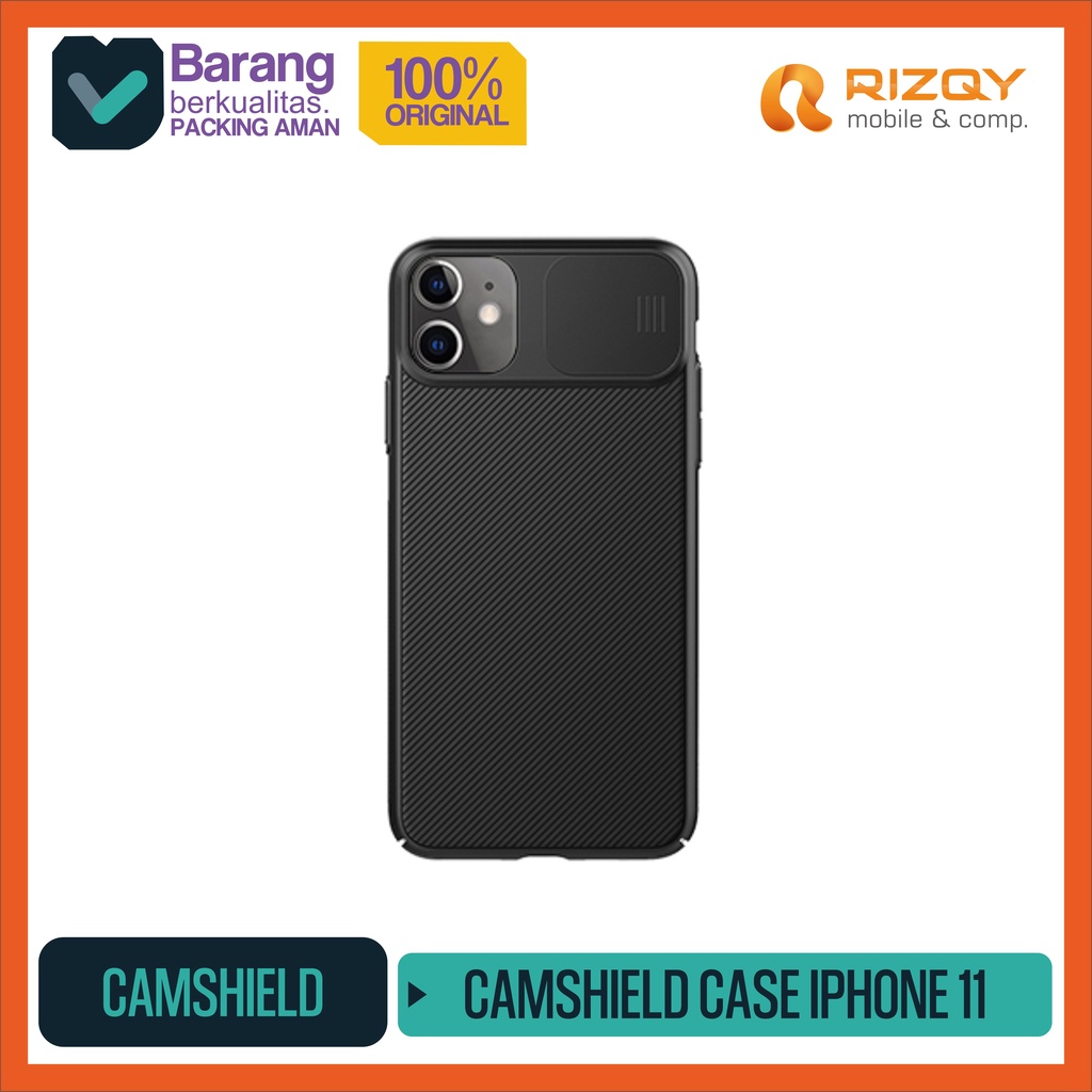 Nillkin CAMSHIELD CASE IPHONE 11 BLACK | Shopee Malaysia